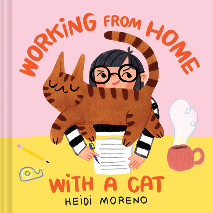 WORKING FROM HOME WITH A CAT – Athena Books NZ